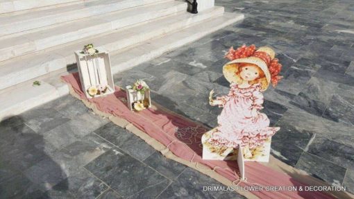 στολισμος βαπτισης sarah kay - Ανθοπωλεια Δριμάλας-Ανθοπωλείο ...